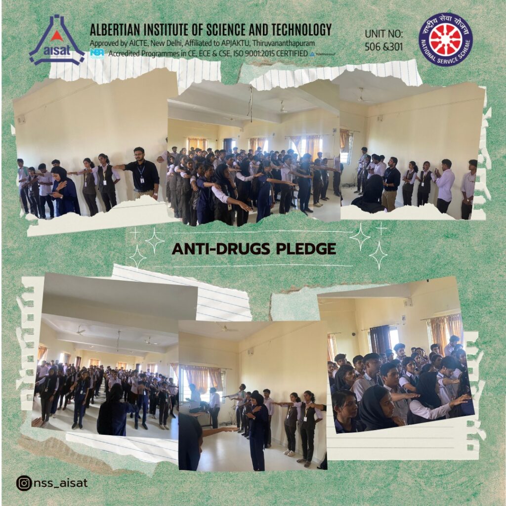 ANTI- DRUGS PLEDGE – AISAT Engineering College