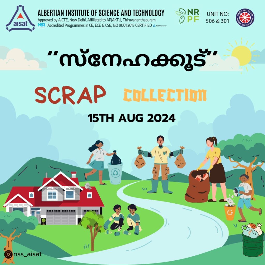 “Snehakoodu”- NSS Initiative – AISAT Engineering College