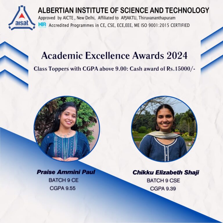 Academic Excellence Awards 2024 – AISAT Engineering College