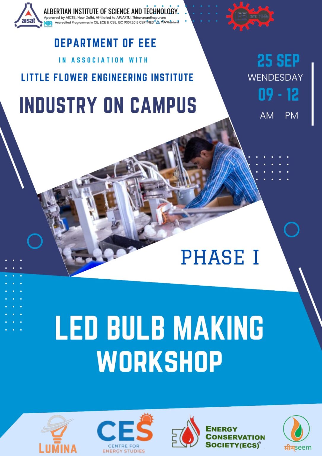 LED BULB MAKING WORKSHOP – AISAT Engineering College