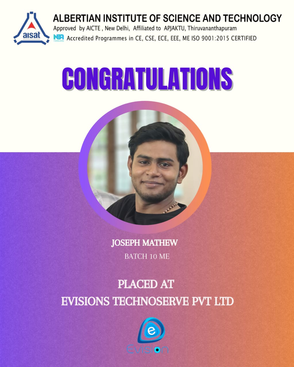 Placements – AISAT Engineering College