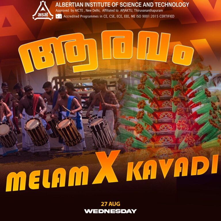 AARAVAM 2k25 – Onam Celebrations!!!! – AISAT Engineering College