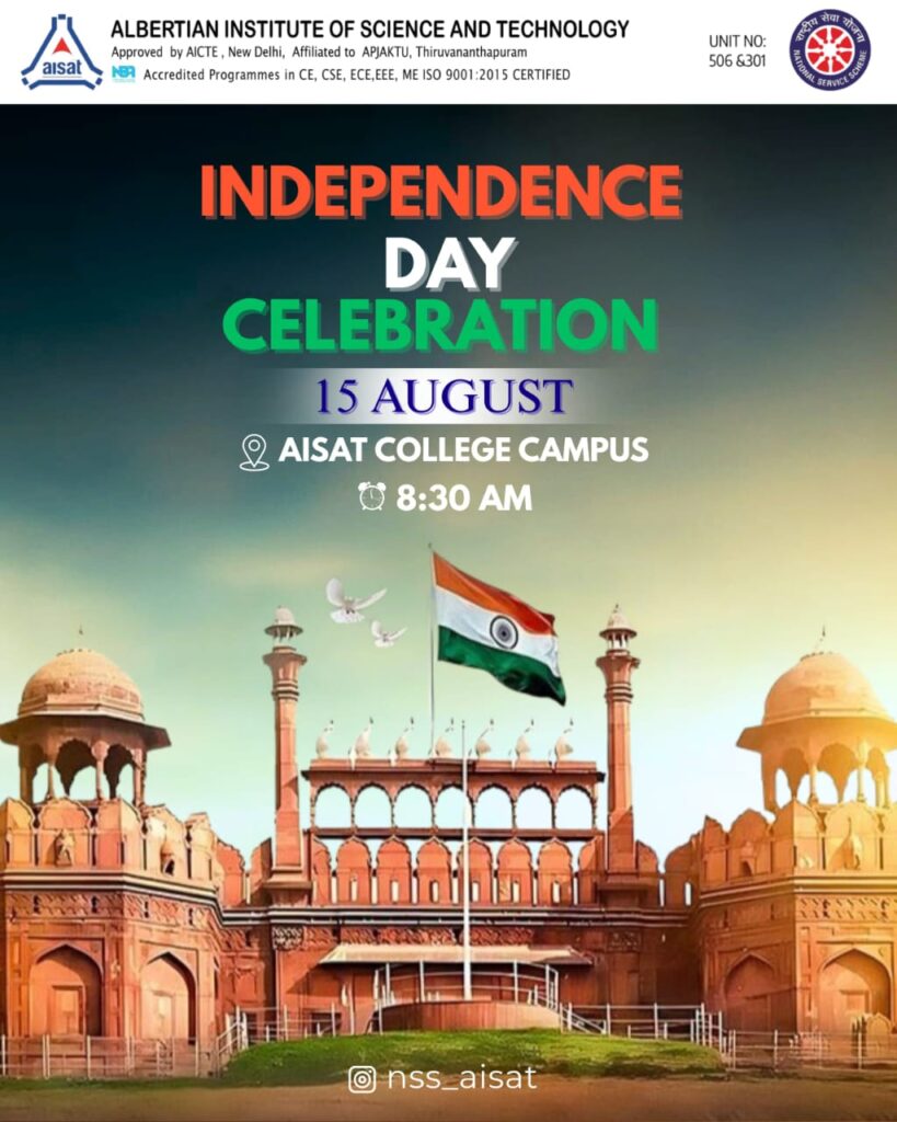 Happy Independence Day – Albertian Institute of Science & Technology ...